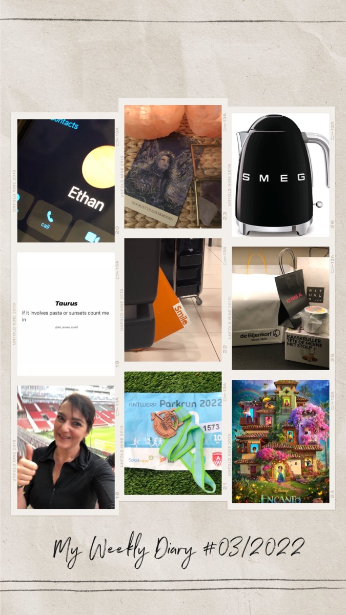 My Weekly Diary #03/2022 – Forever38.com