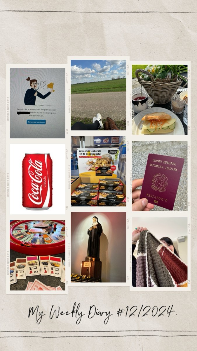 My Weekly Diary #12/2024. – Forever38.com