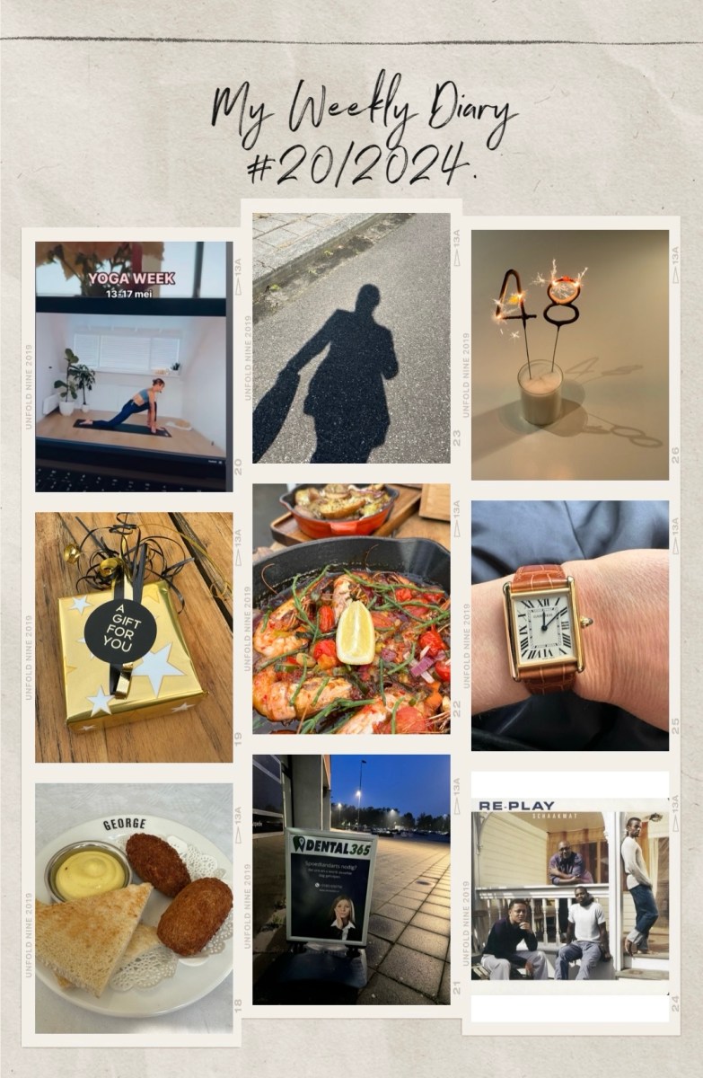 My Weekly Diary #20/2024. – Forever38.com