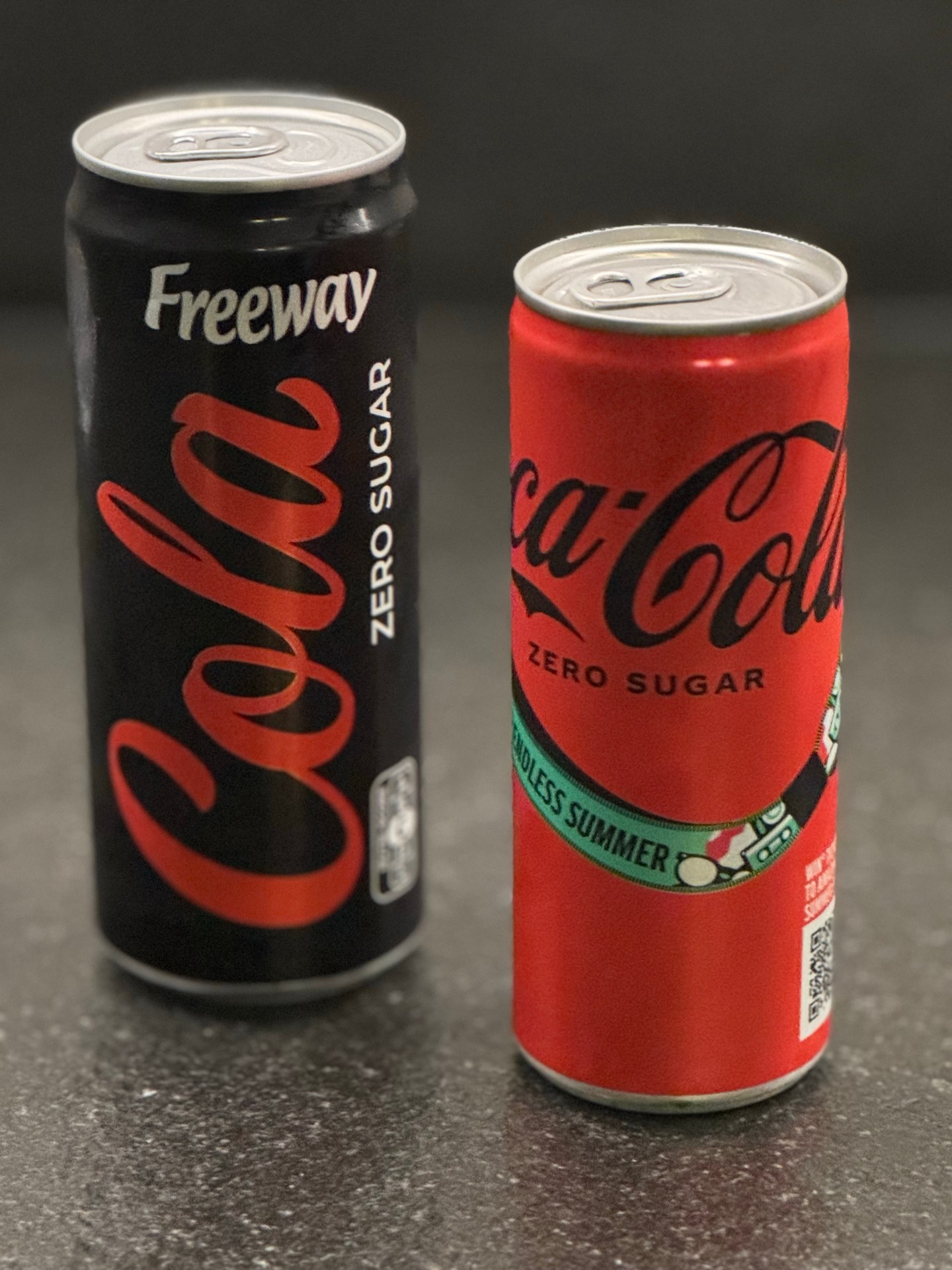 Smaaktest Freeway Cola van The Lidl vs Coca Cola. – Forever38.com