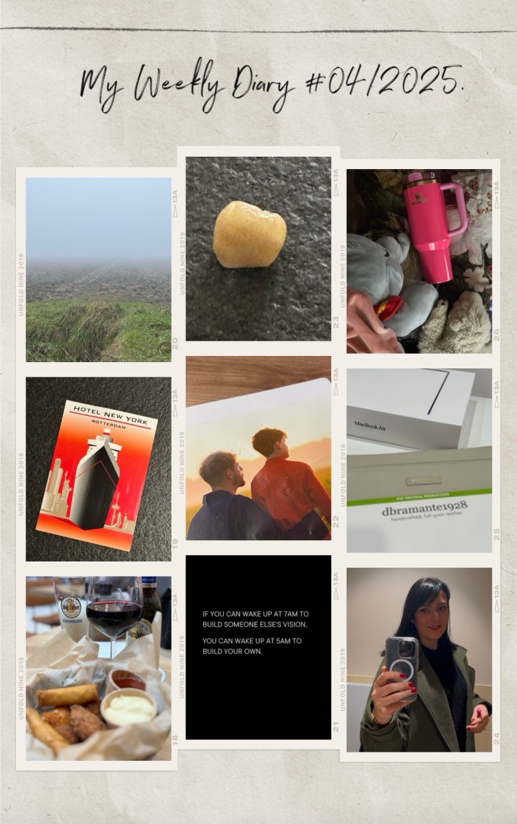 My Weekly DIARY #04/2025. – Forever38.com