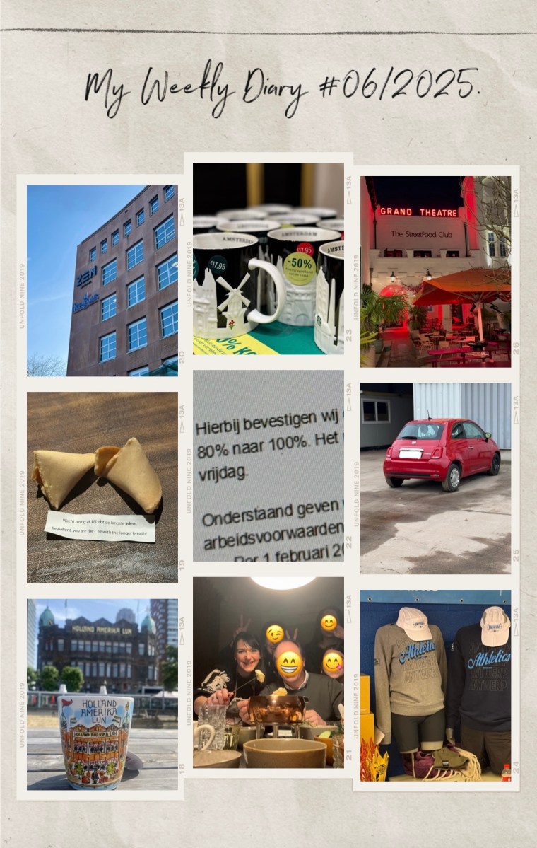 My Weekly DIARY #06/2025. – Forever38.com